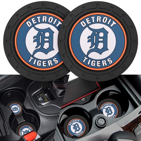 MLB | Other | Detroit Tigers Car Coasters | Poshmark
